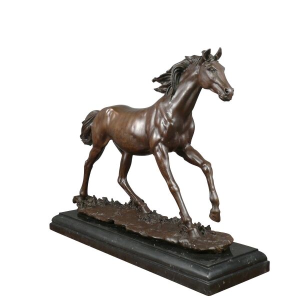 Cheval en bronze - Statue en bronze d'un cheval - Sculpture bronze